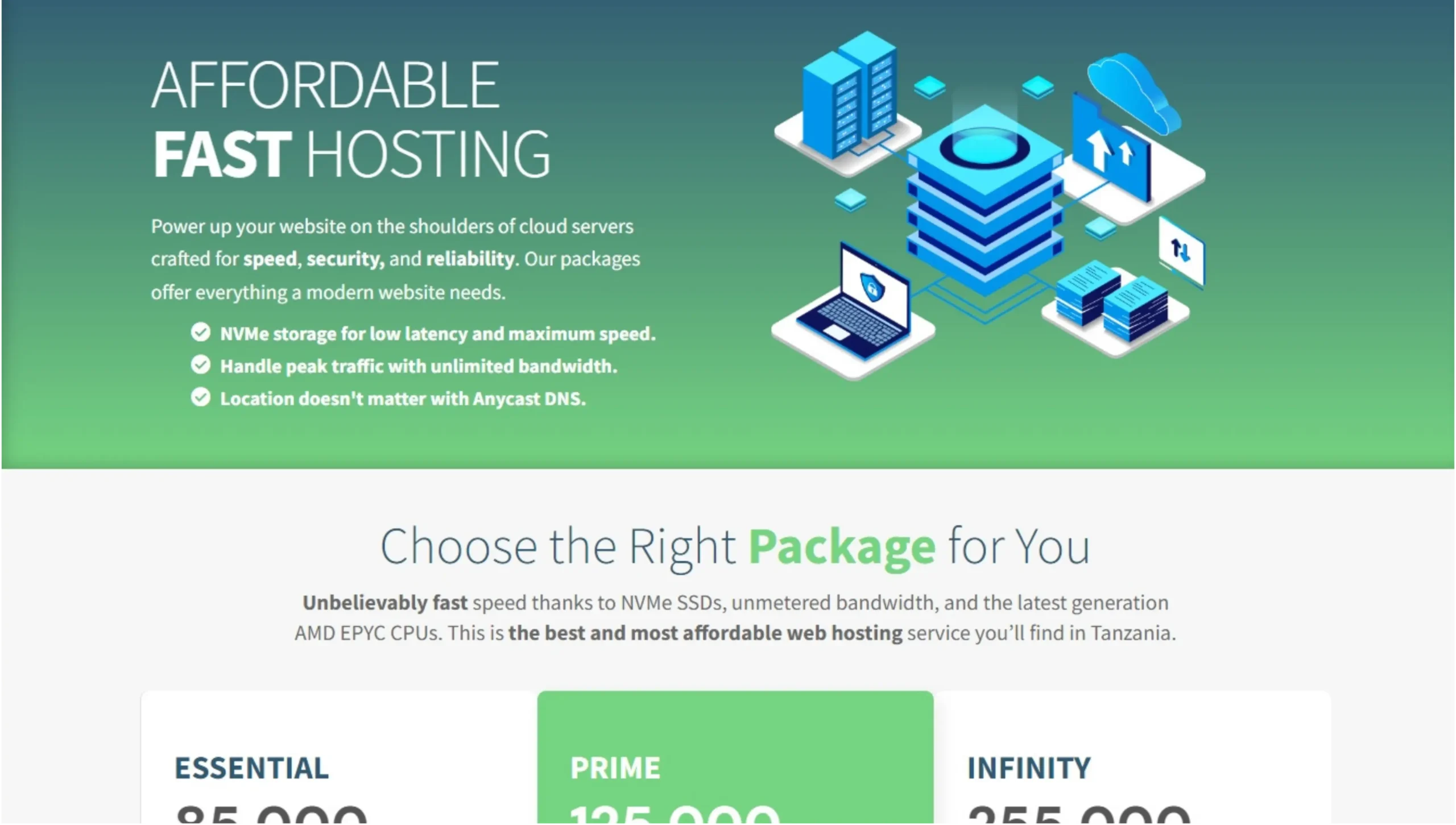 Best Web Hosting: Plans from Tsh7,000/mo. | Tanzlite Host